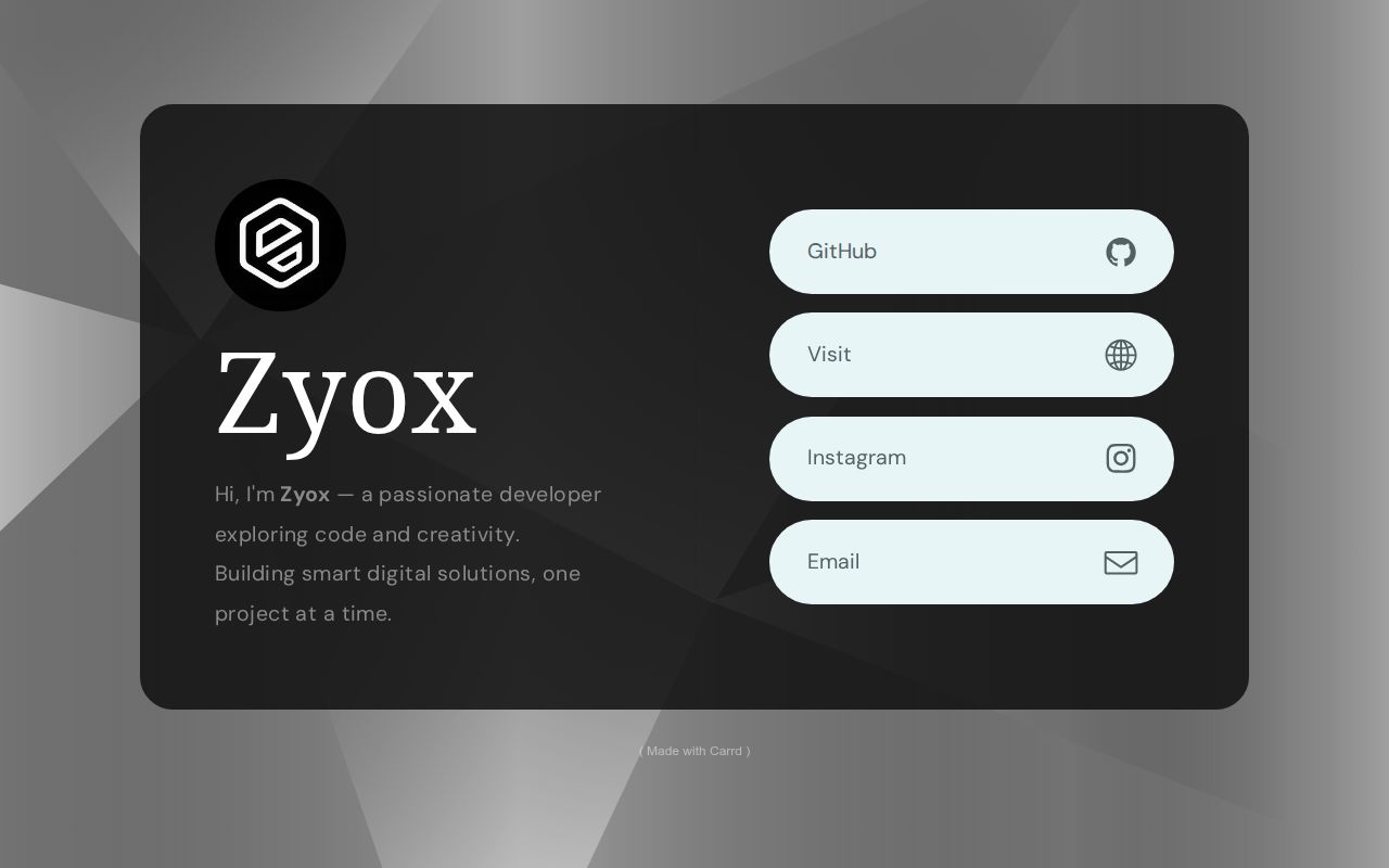 Zyox.Dev